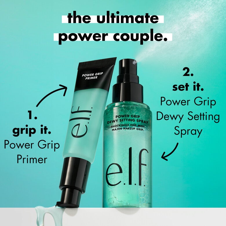 Power Grip Dewy Setting Spray | e.l.f. Cosmetics