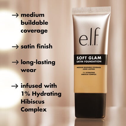 Soft Glam Foundation - Medium Coverage - UK | e.l.f. Cosmetics