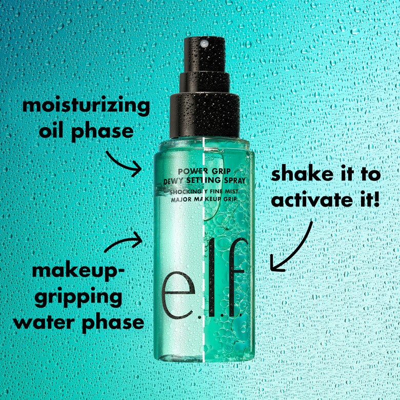 Power Grip Dewy Setting Spray | e.l.f. Cosmetics