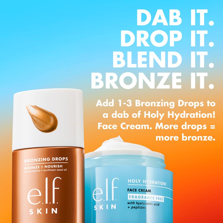 Bronzing Drops Tinted Serum | e.l.f. Cosmetics